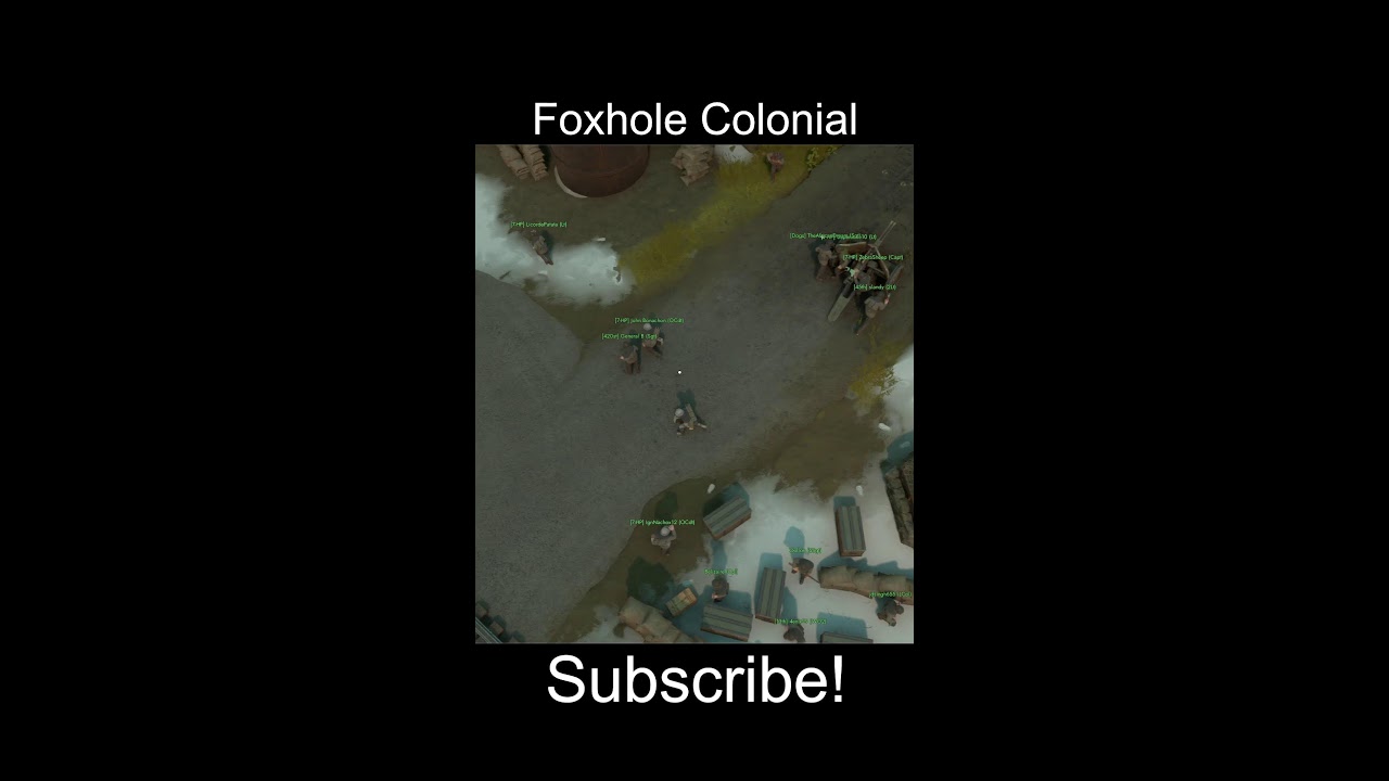 Foxhole Colonial - YouTube