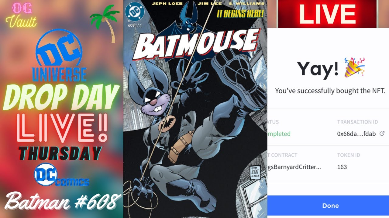 DC Drop Day LIVE - Batman #608 Multiverse Edition DC Comics Digital ...