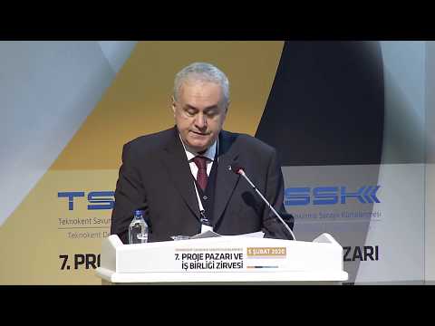 TSSK 7. Proje Pazarı ve İş Birliği Zirvesi, ODTÜ Rektörü Prof. Dr. Mustafa Verşan Kökö