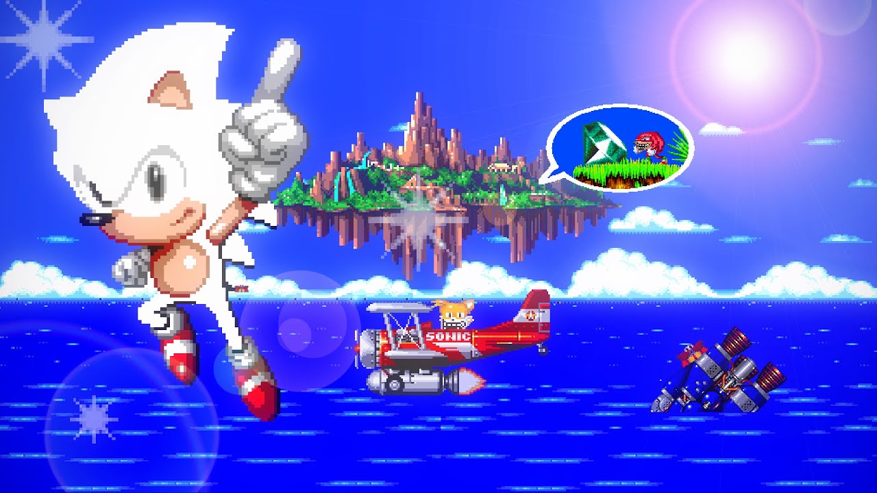 White Sonic in Sonic 3 A.I.R. - YouTube