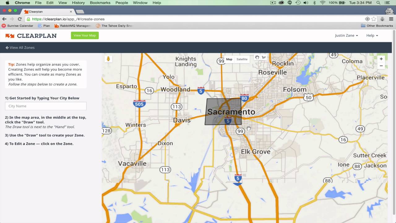 How to Draw Zones in the Clearplan Repo Application - YouTube