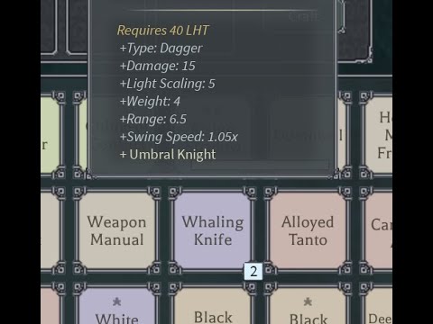 Umbral Knight Alloyed Whaling Knife | Deepwoken - YouTube