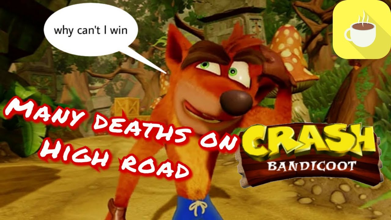 Crash Bandicoot Deaths - YouTube