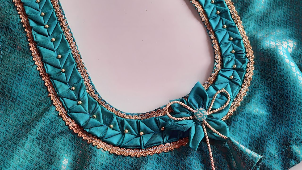Blouse Designs Cutting And Stitching Back Neck Blouse Design Designer