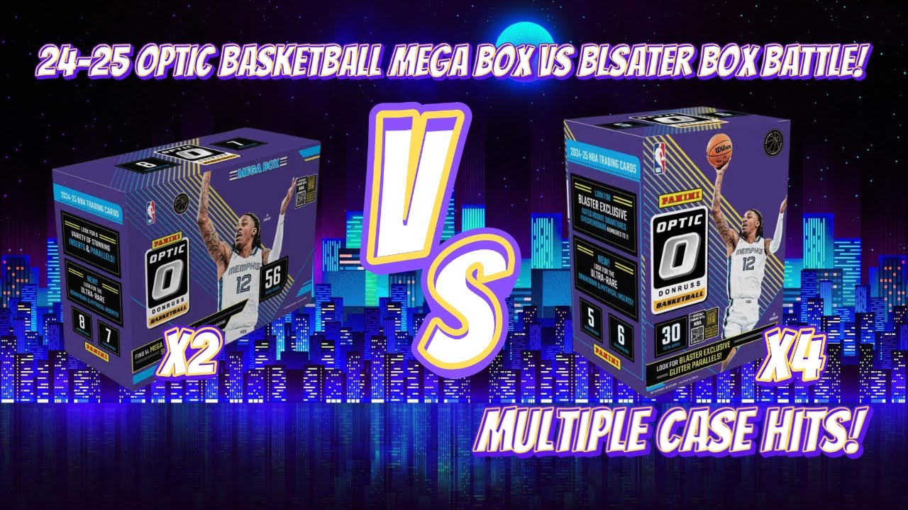 🚨2024-25 Optic Basketball Megas vs Blasters Battle! Multiple Case Hits ...