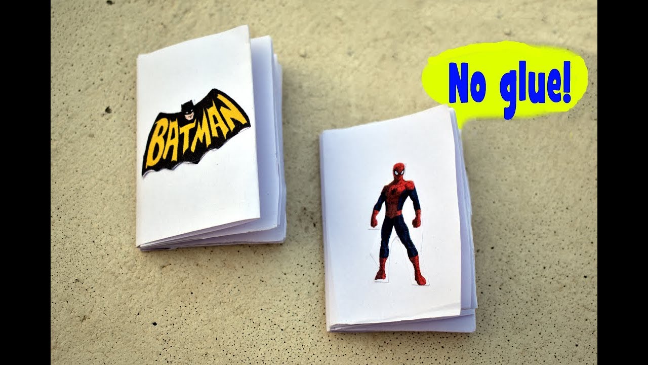 how to make a mini modular origami book | single paper book made from ...