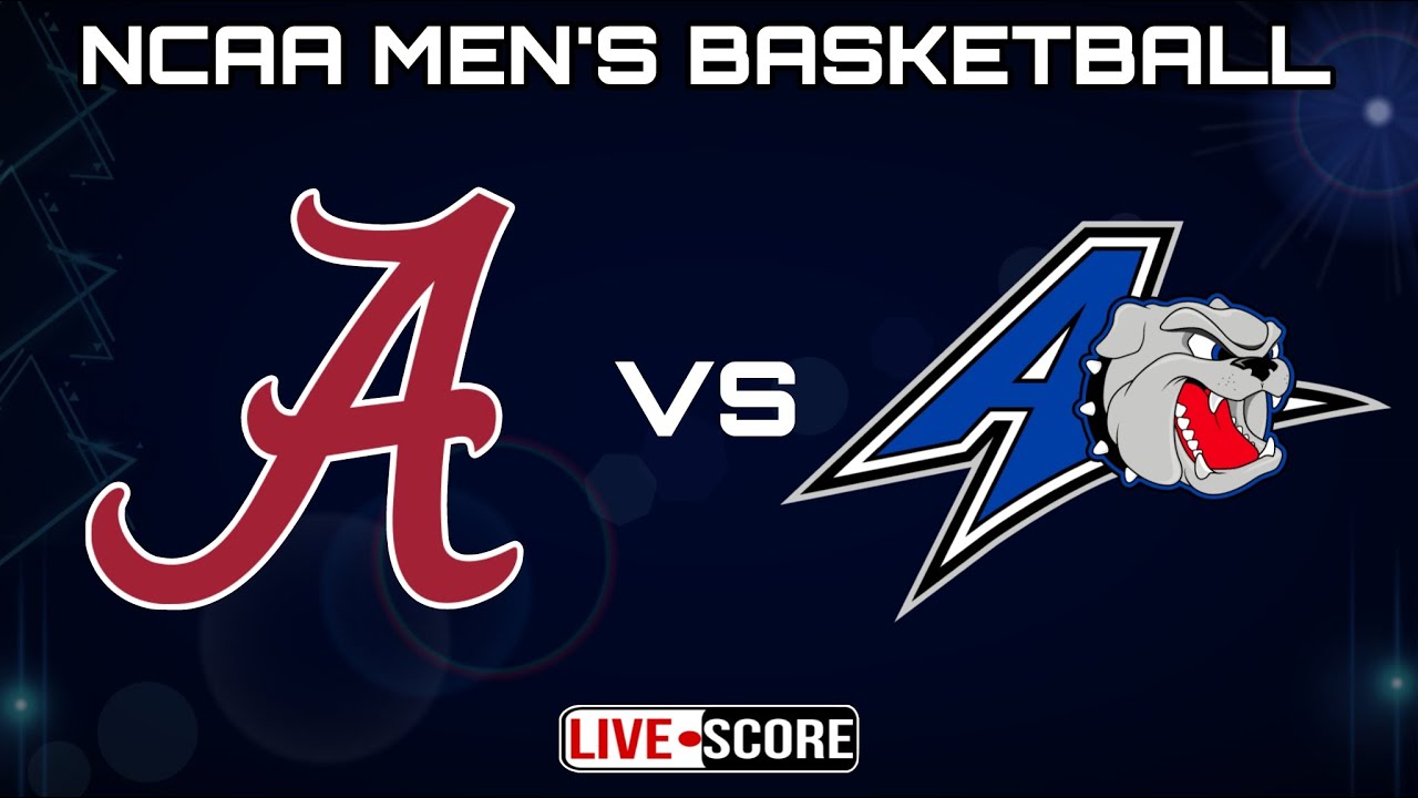 UNC Asheville Bulldogs vs Alabama Crimson Tide | NCAA Men's Basketball ...