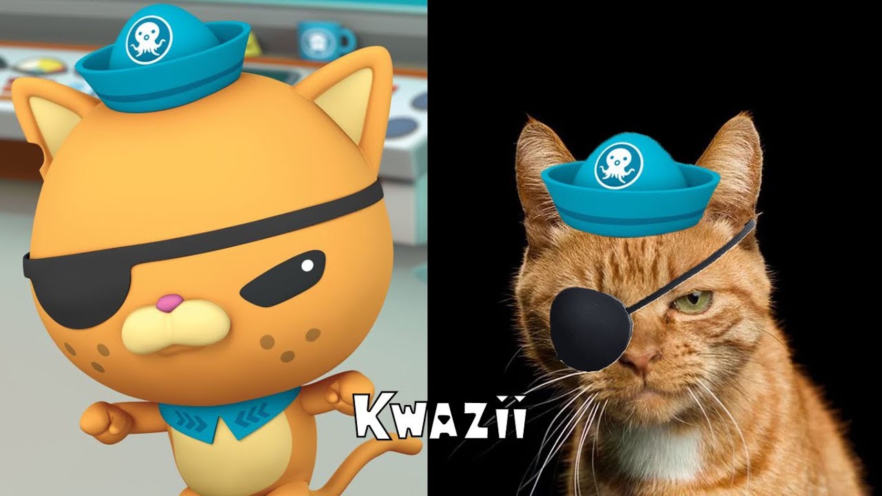 Octonauts Characters in Real Life - YouTube