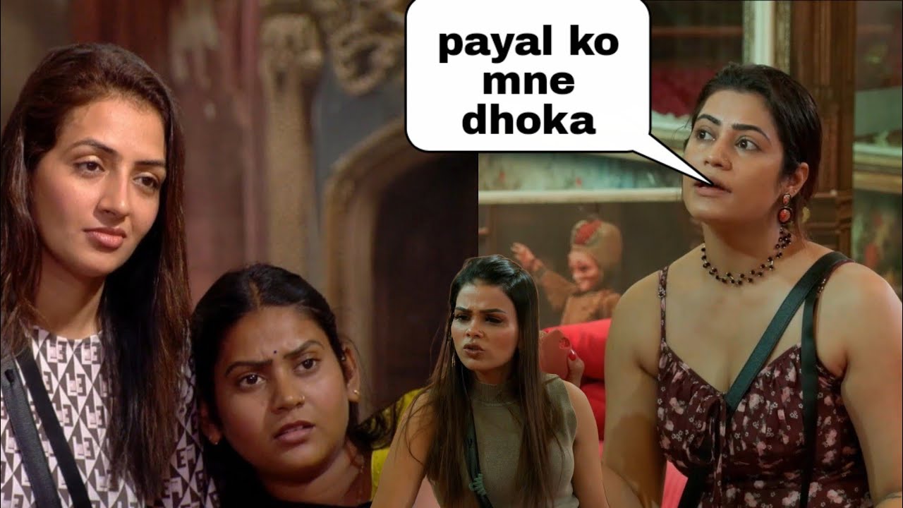 bigg boss ott 3 Live,Shivani kumari hui shock, Payal kritika ne sunai ...