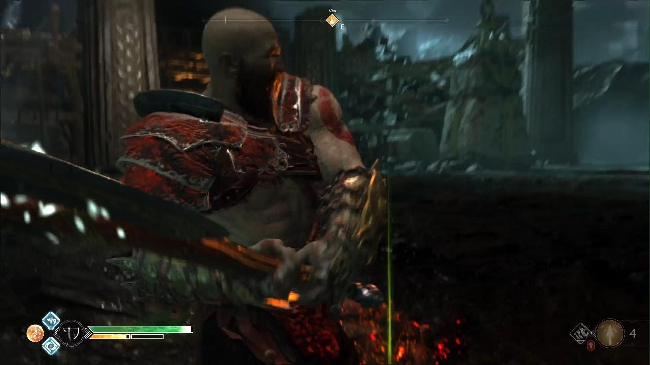 Kratos propels magical 12 giga-tonne frost axe at his child after smart ...