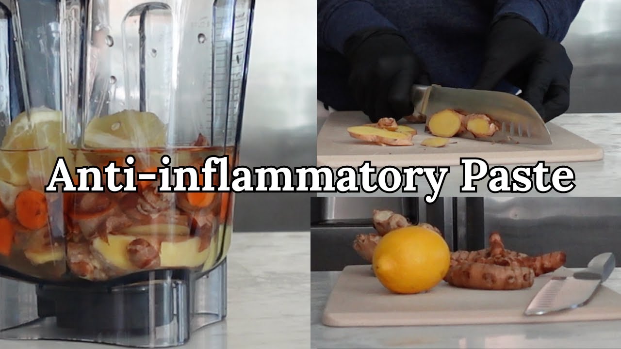 Making my anti inflammatory paste | Perfect for cold & flu season - YouTube