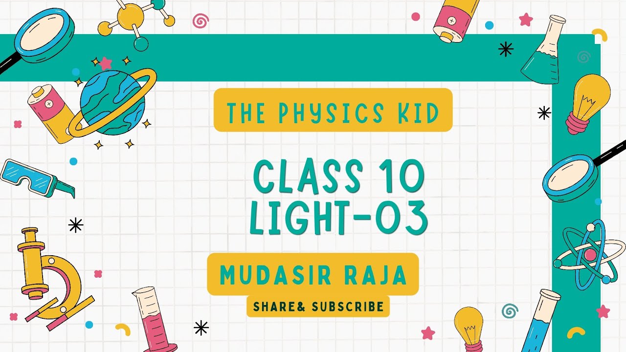 Light- Reflection and Refraction 03 | Reflection through Plane Mirror ...