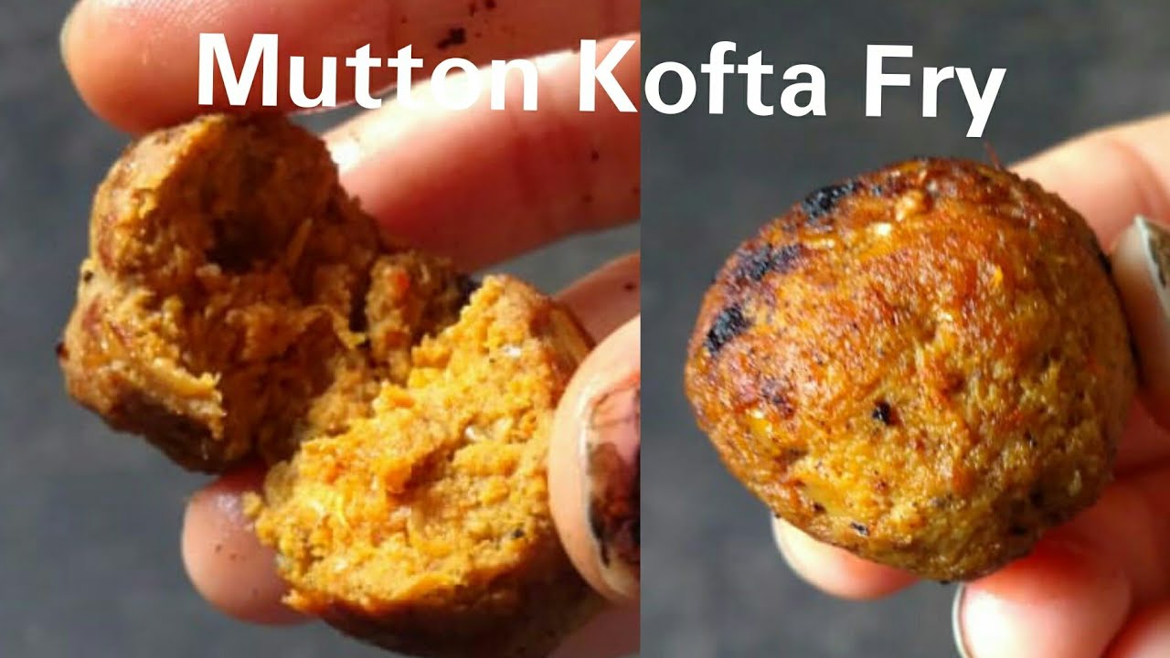 Kofta|Mutton Kofta Dry|Kofta Fry Recipe - YouTube