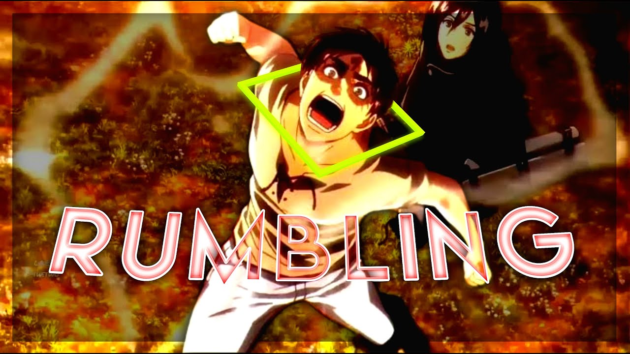 THE RUMBLEING - ATTACK ON TITAN || 4K EDIT AMV #amv #anime #aot # ...