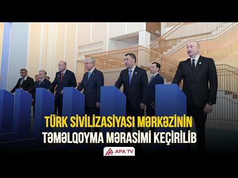 Prezident İlham Əliyev və TDT-nin qeyri-rəsmi Zirvə görüşünün digər iştirakçıları | APA TV