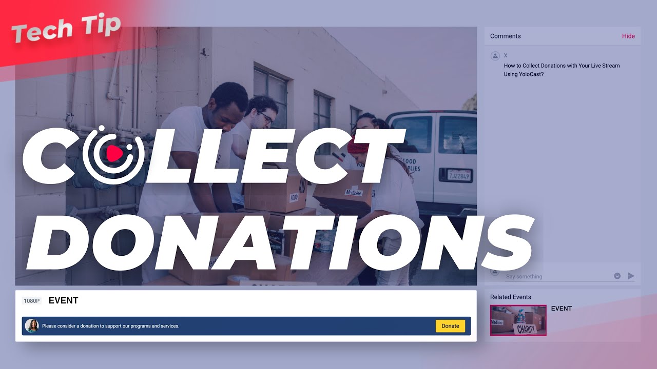 How to Collect Donations with Your Live Stream Using YoloCast - YouTube