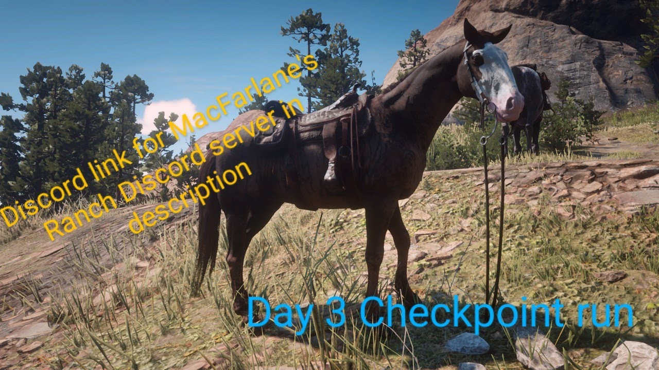 MacFarlane's Ranch 3 Day Event Day 3: Checkpoint run (RDR2 RP) - YouTube