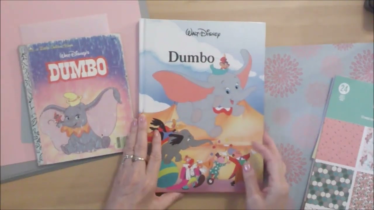 Dumbo ~ Little Golden Book ~Finding Papers for the Journal #littlegoldenbookdumbo # ...