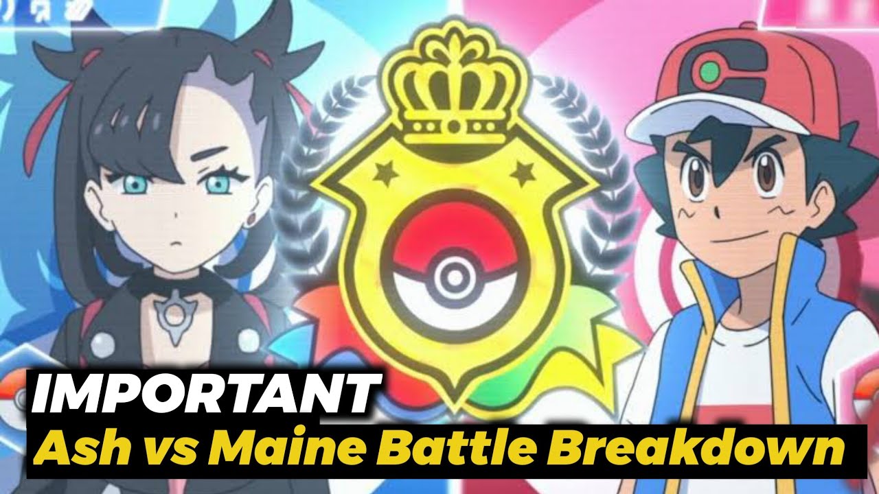 Ash vs Marine Full Battle Breakdown | Pokemon Latest Episode Facts in ...