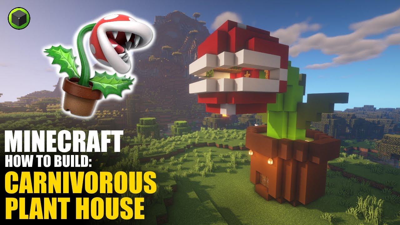 HOW TO BUILD: CARNIVOROUS PLANT HOUSE | MINECRAFT BUILDINGS #89 - YouTube