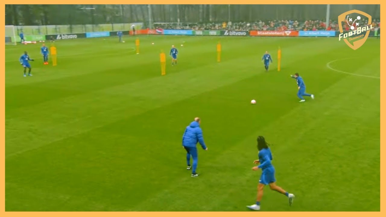 Netherlands - Tactical Finishing Drill By Ronald Koeman - YouTube