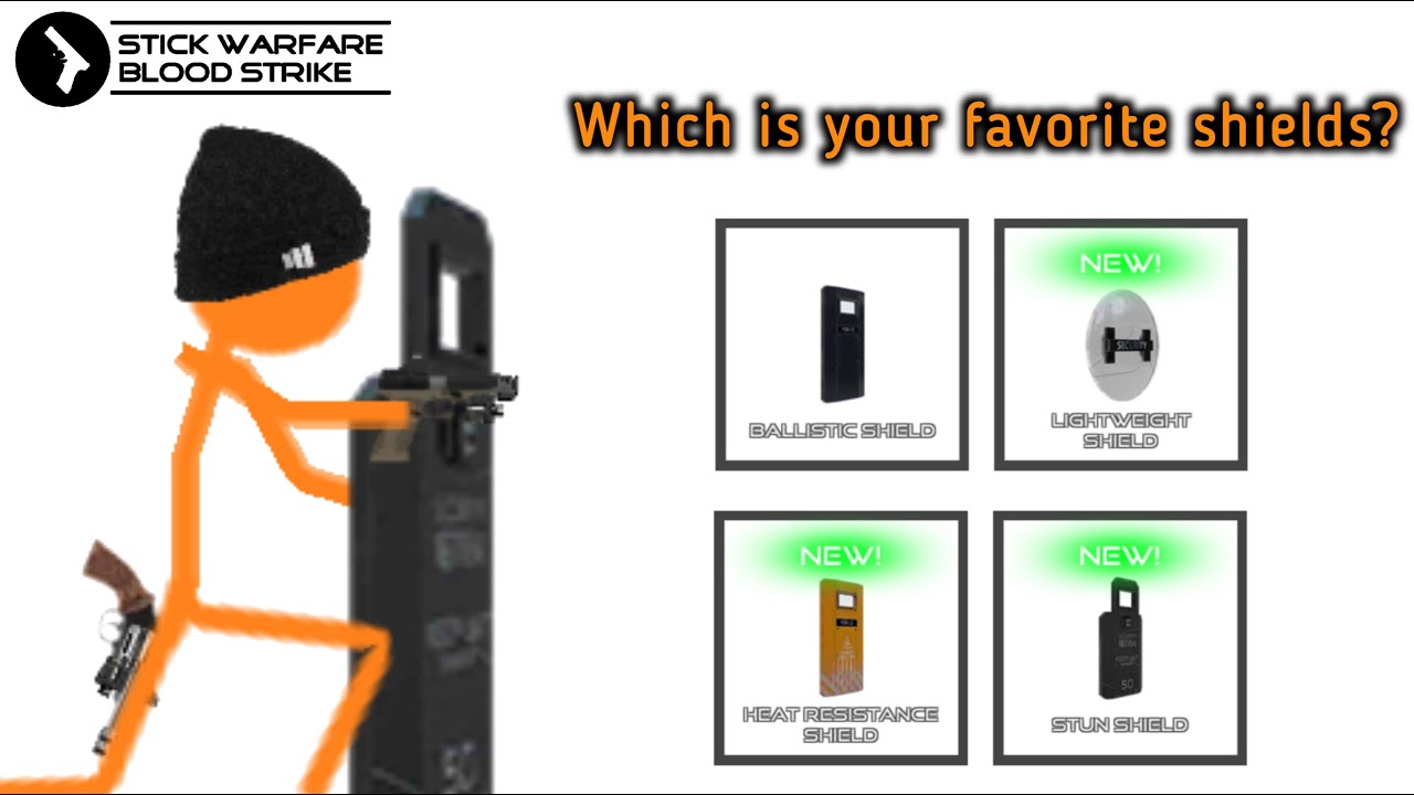 Review the Best Shields - Stick Warfare Blood Strike - YouTube