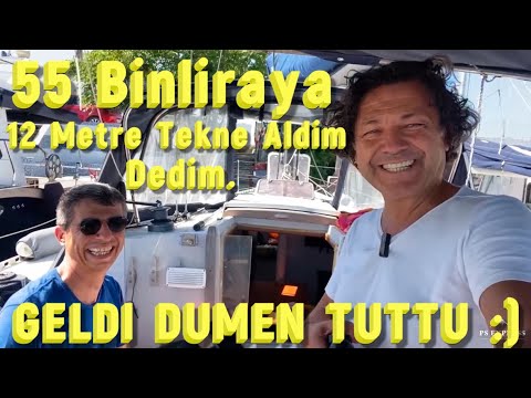 EN ACEMİ TEKNE NASIL KULLANIR İŞTE GÖRÜN. Her Misafirim Dümende O Keyfi Yaşıyor.Sıra Sizde #yelken