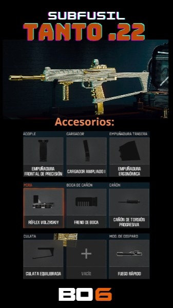 Clase Definitiva del Subfusil Tanto .22 de Black Ops 6 Multijugador # ...