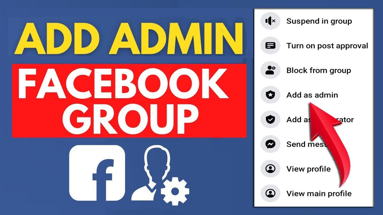 How to add admin in facebook group 2022 | Facebook group me admin kaise ...