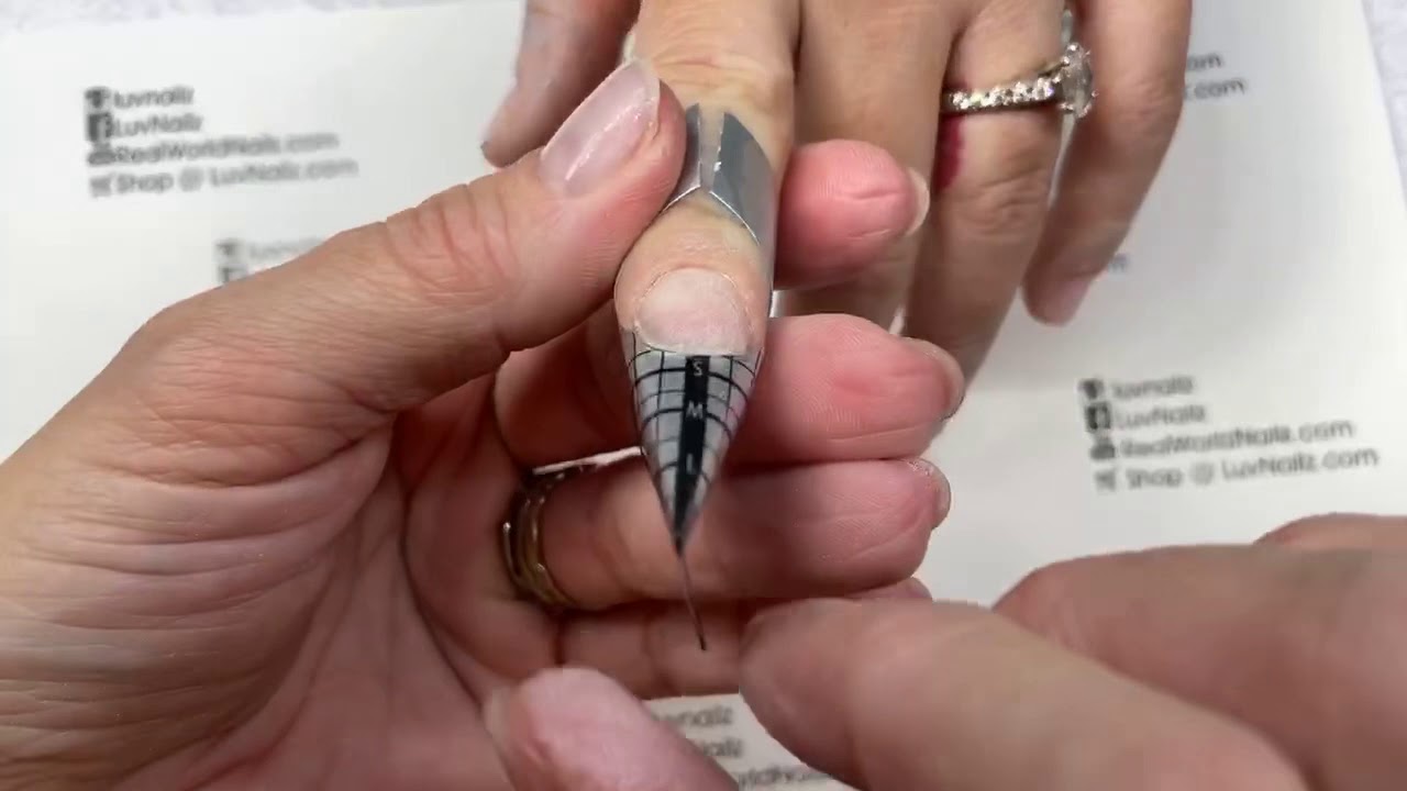 Full Set Sculptured Gel - YouTube