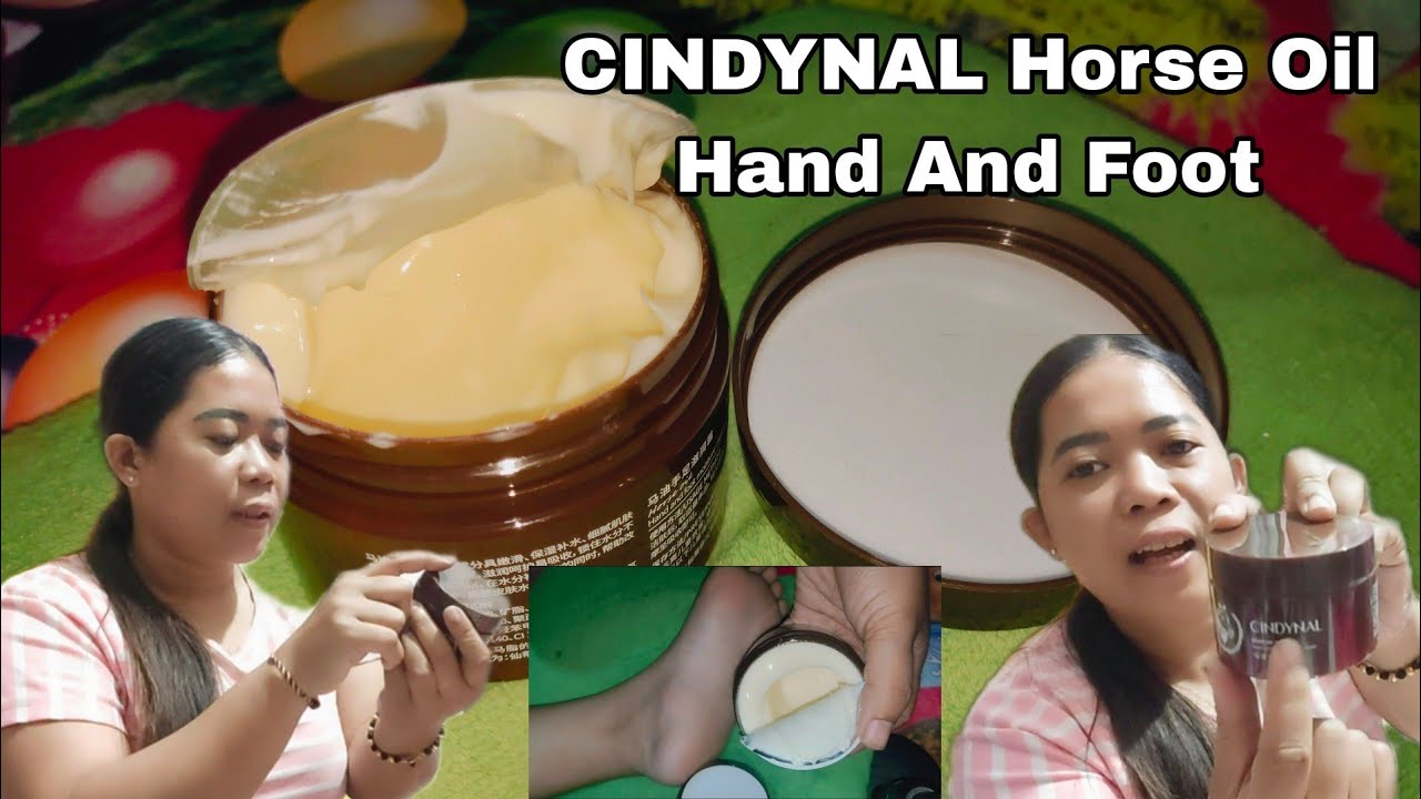 CINDYNAL Horse Oil Hand And Foot Untuk Kaki Pecah Pecah Dan Kering ...