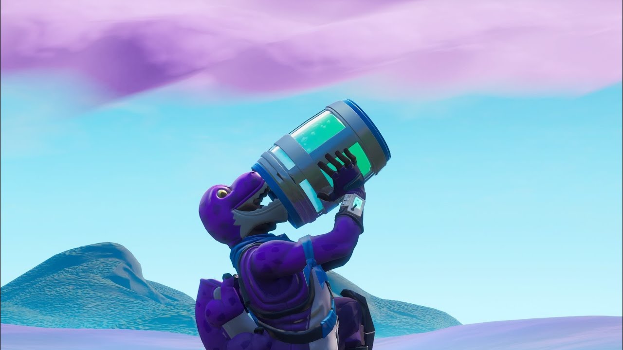 Fortnite *NEW* BRONTO SKIN GAMEPLAY Barney Billy BOUNCES! - YouTube