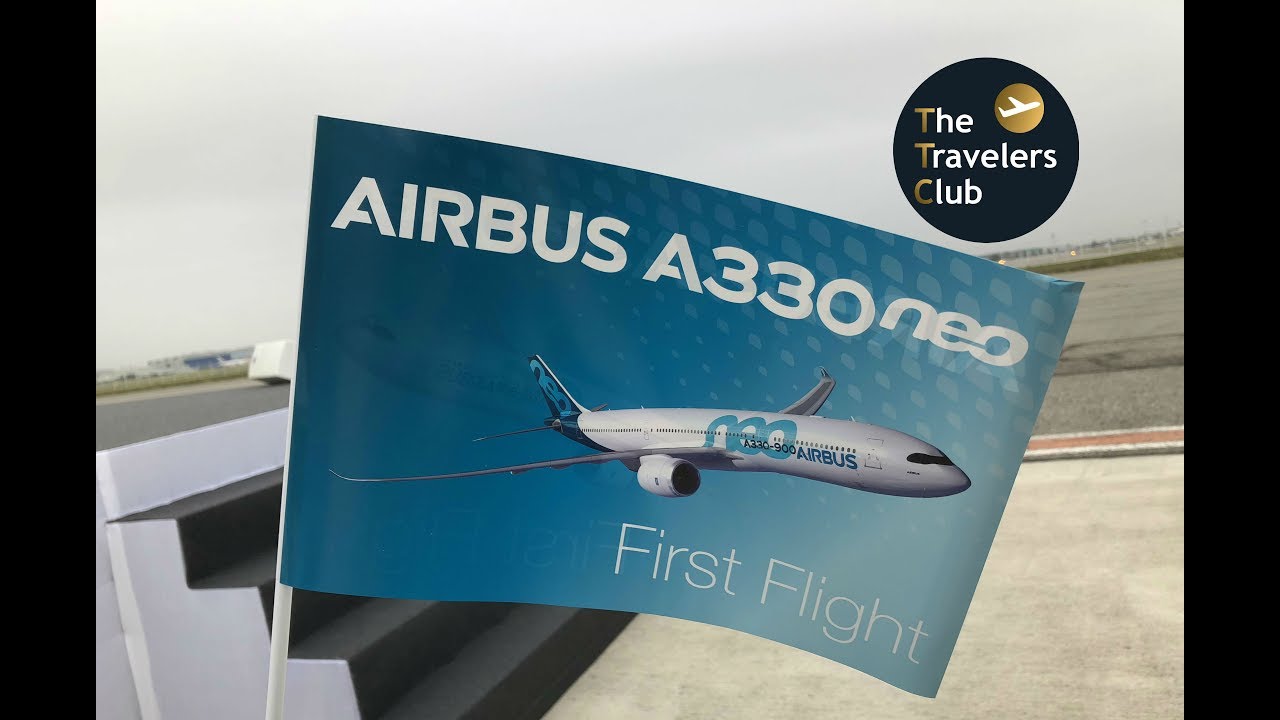 AIRBUS A330neo FIRST LANDING | TOULOUSE | AIRBUS DELIVERY CENTER - YouTube
