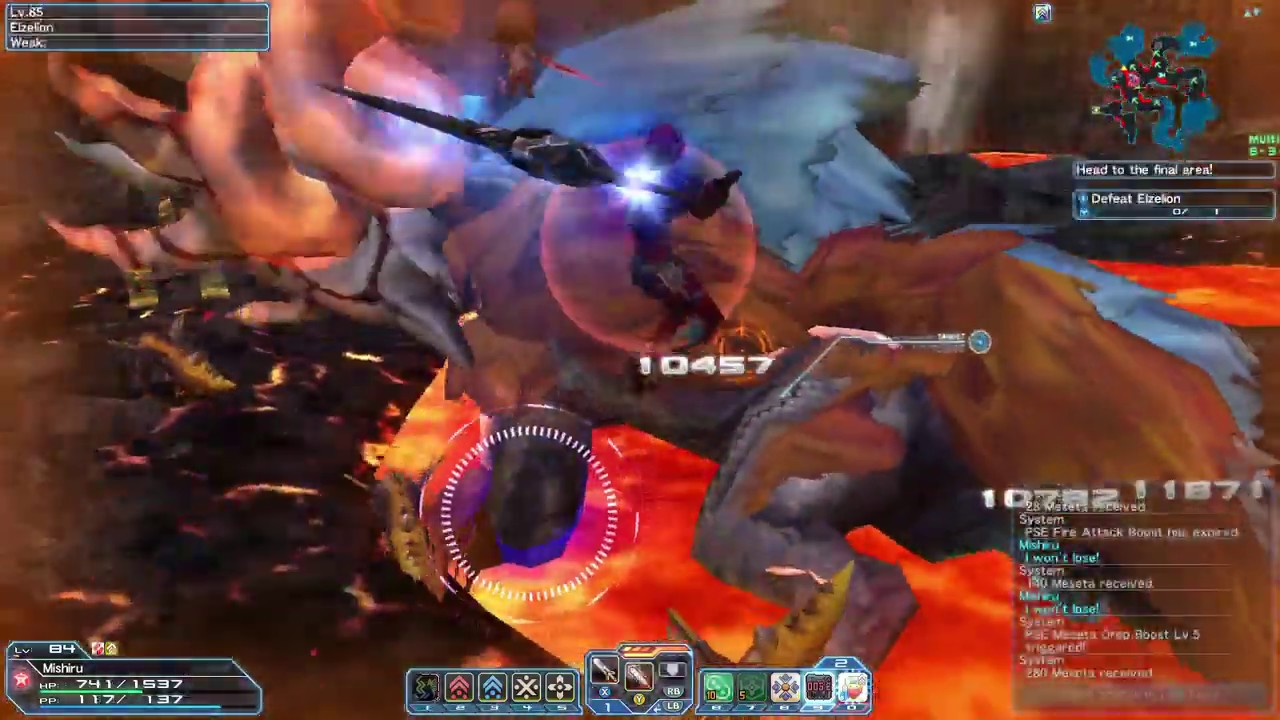 Monster Hunter Frontier Z x Phantasy Star Online 2 Crossover - Elzelion ...