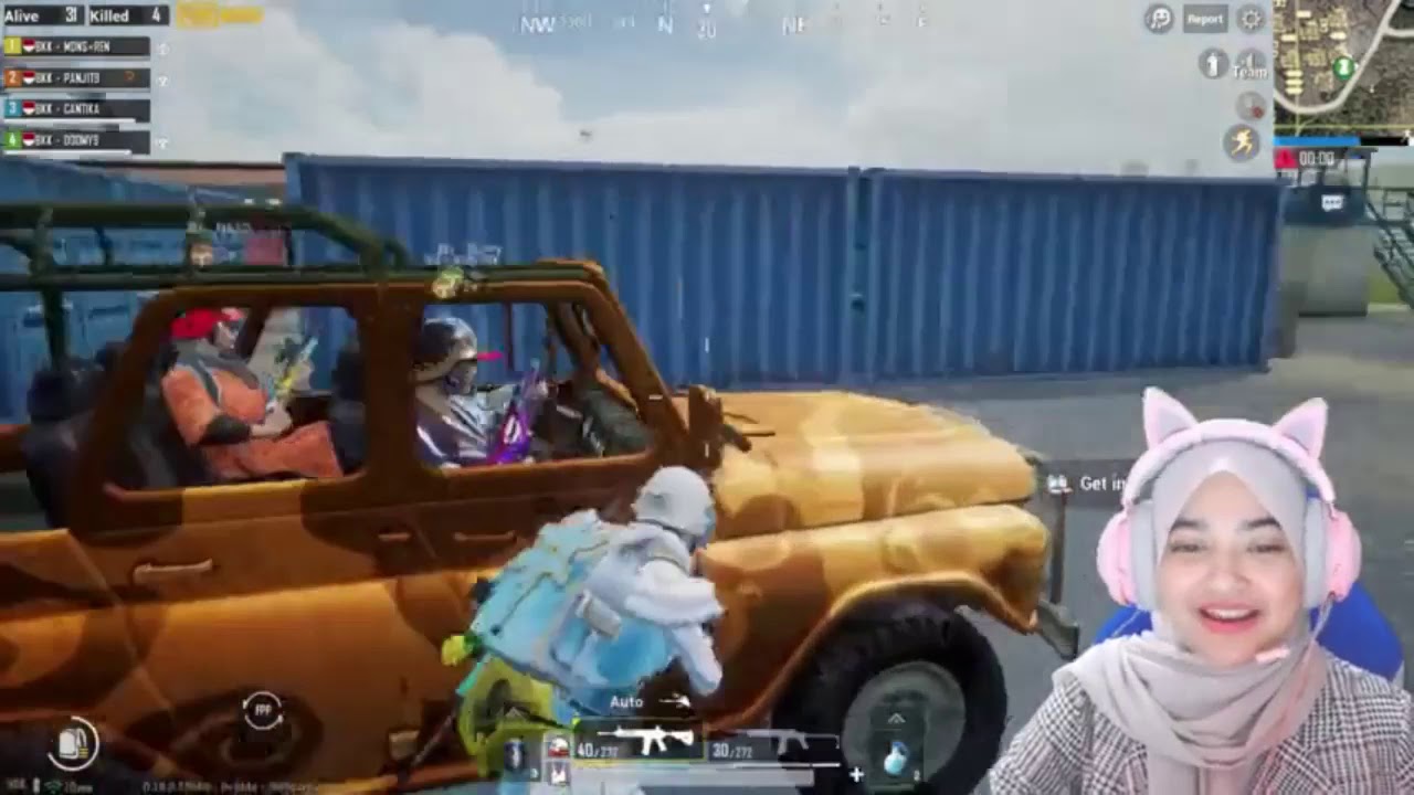 CITRA CANTIKA GAMING LIVE PUBG MOBILE - AJAK DAMAI GAK MAU - YouTube