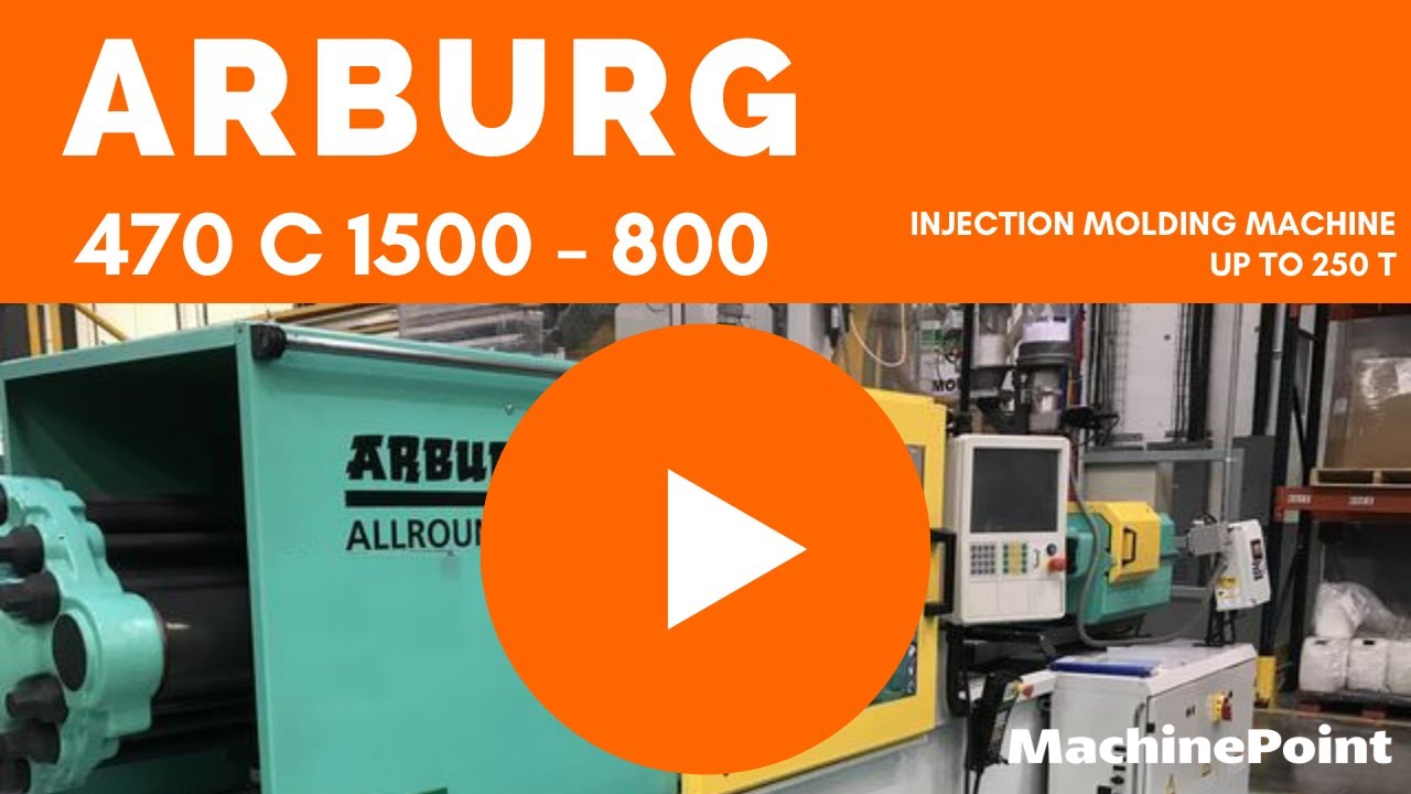 ARBURG 470 C 1500 - 800 Injection molding machine up to 250 T | ARBURG ...