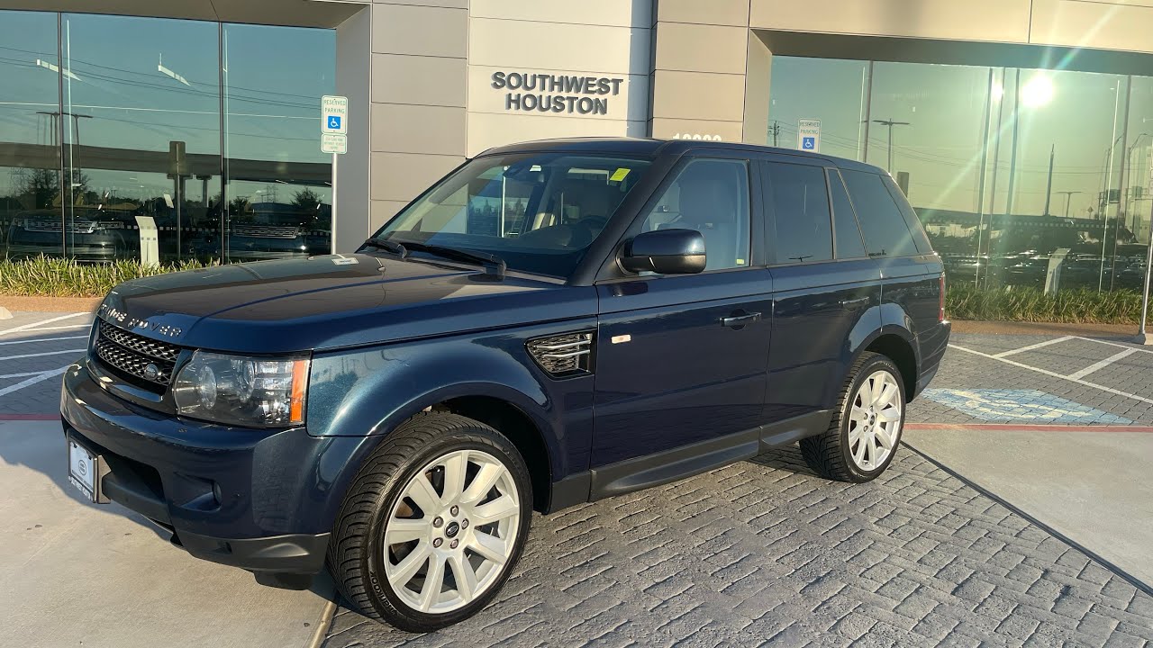 2013 Range Rover Sport V8 in Buckingham Blue - 86,240 miles - YouTube