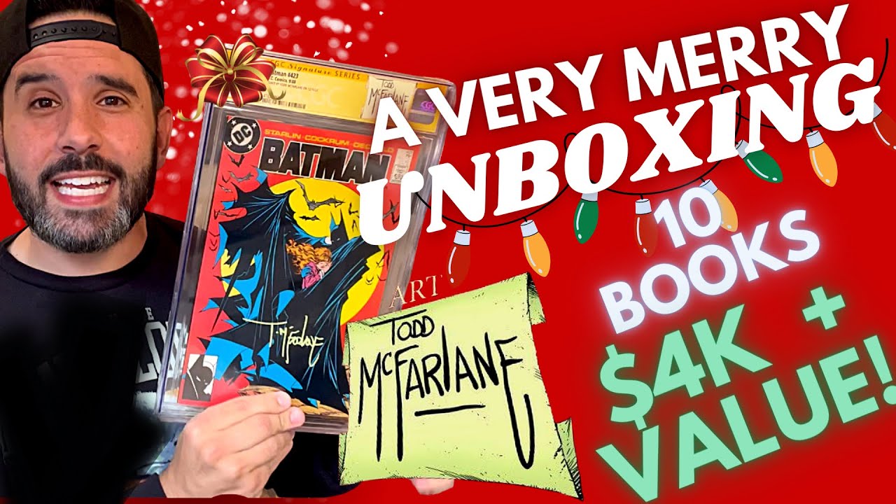 CGC UNBOXING - AMAZING VALUE! TODD MCFARLANE SIGNATURE SERIES RETURNS. - YouTube