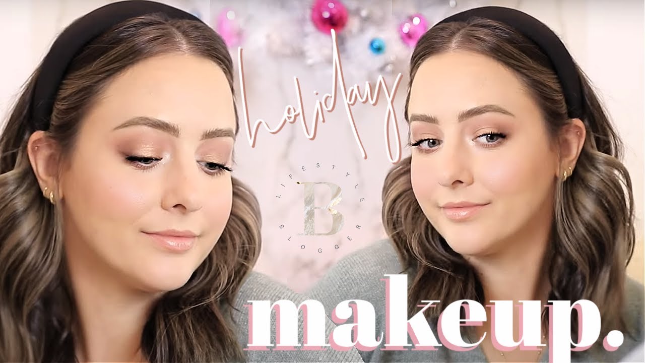 Wearable Holiday Makeup Tutorial! - YouTube