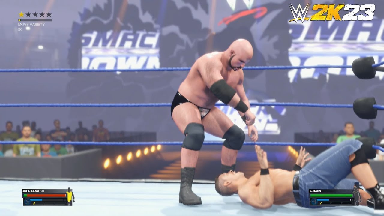WWE 2K23 - John Cena vs. A-Train - YouTube