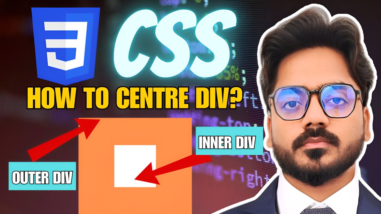 How To Centre A Div Centre One Div Inside Another Div Using Flexbox