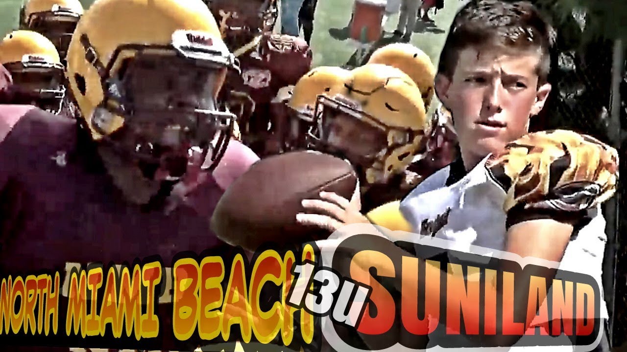 13u Suniland Sun devils vs North Miami Beach Sundevils - YouTube