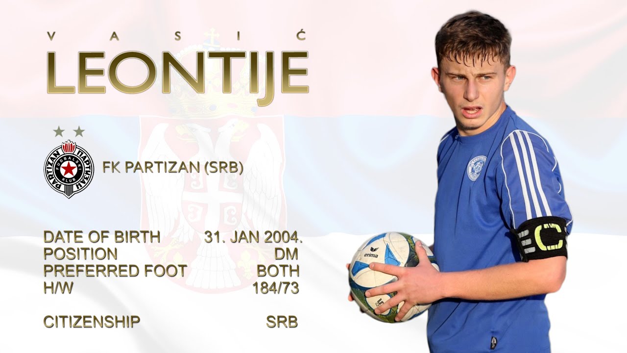 #8 Leontije Vasić I FK PARTIZAN I HIGHLIGHTS 2021. - YouTube