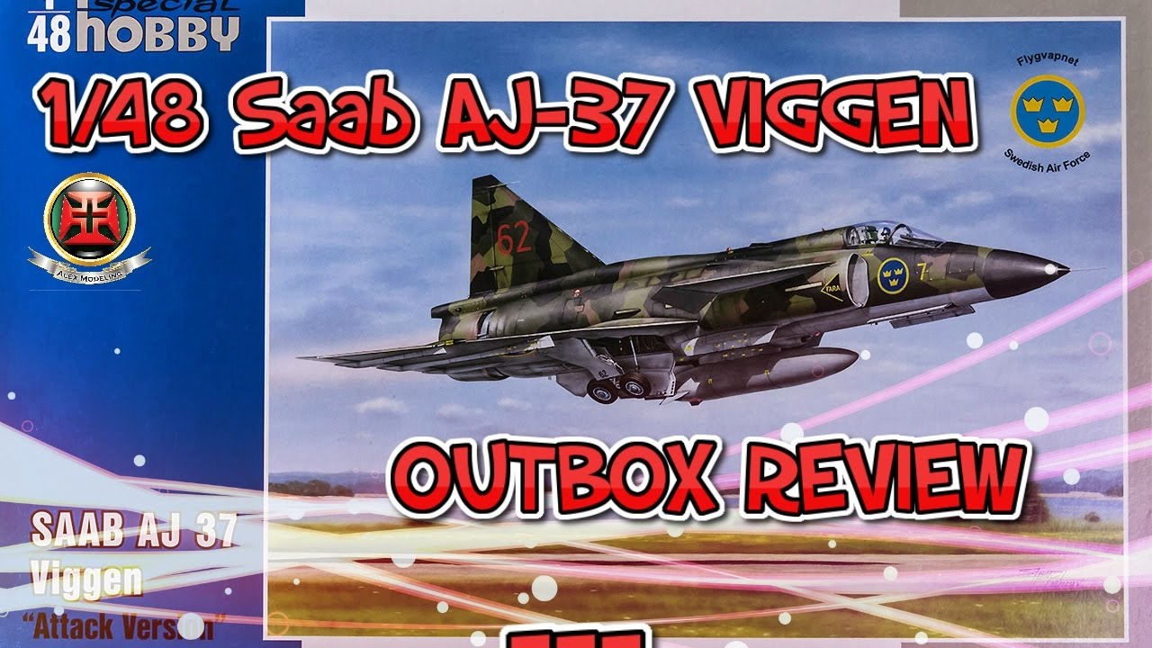Models & Kits Toys & Hobbies Special Hobby Models 1/48 SAAB AJ-37 ...