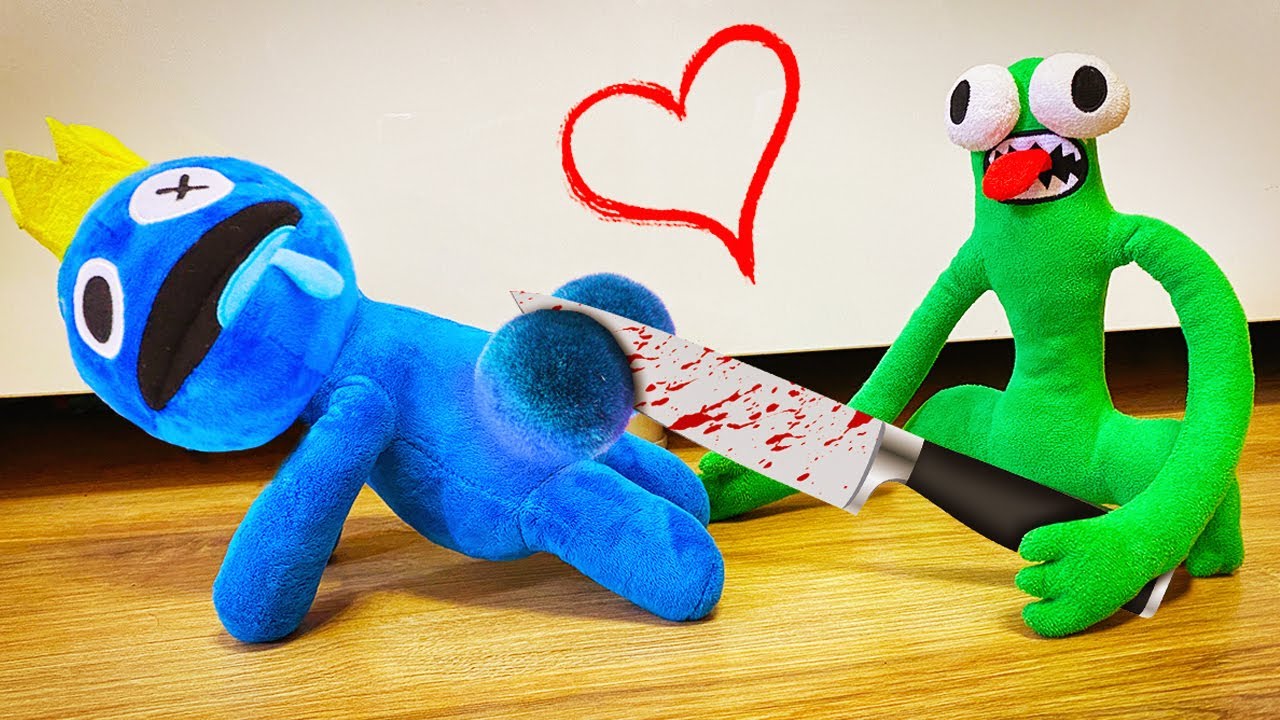 20 Ways To Scare Blue x Green - Rainbow Friends Chapter 2 - YouTube