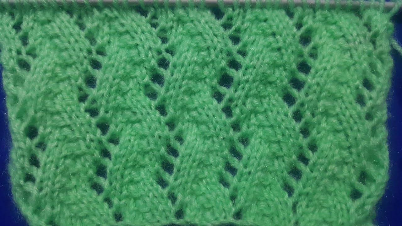 New Wavy knitting pattern for sweaters and cardigan | Knitting pattern ...