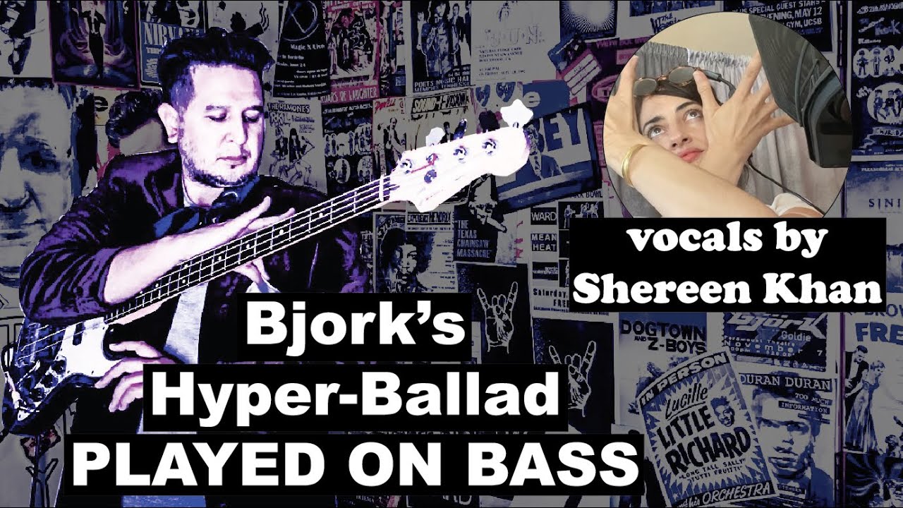 Hyper Ballad (Bjork) PLAYED ON BASS - YouTube