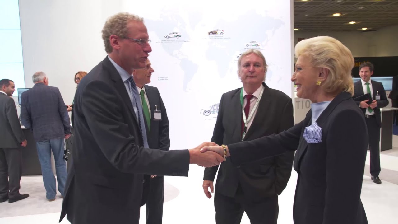 Schaeffler auf der IAA – Besuch von Dr. German Hacker, Bürgermeister ...
