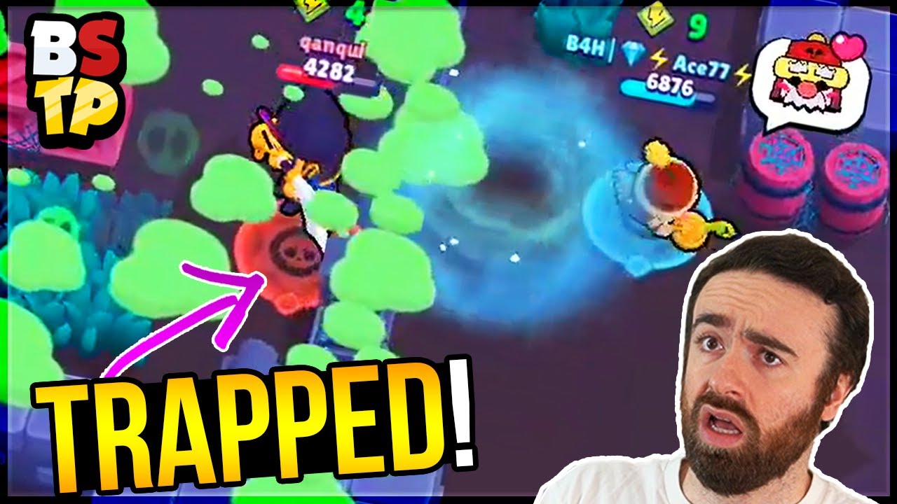 Gale SUPER + GADGET = 500 IQ TRAP! Top Plays in Brawl Stars (#120 ...