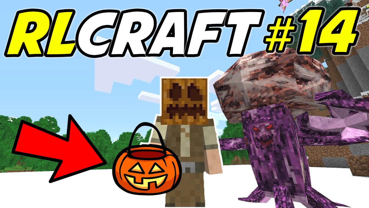 RLCraft - Halloween Treat Bags are Scary! (RLCraft Modpack Ep. 14 ...